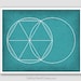 Euclidean Geometry,mathematics Wall Art, Gifts for Teachers, Abstract ...