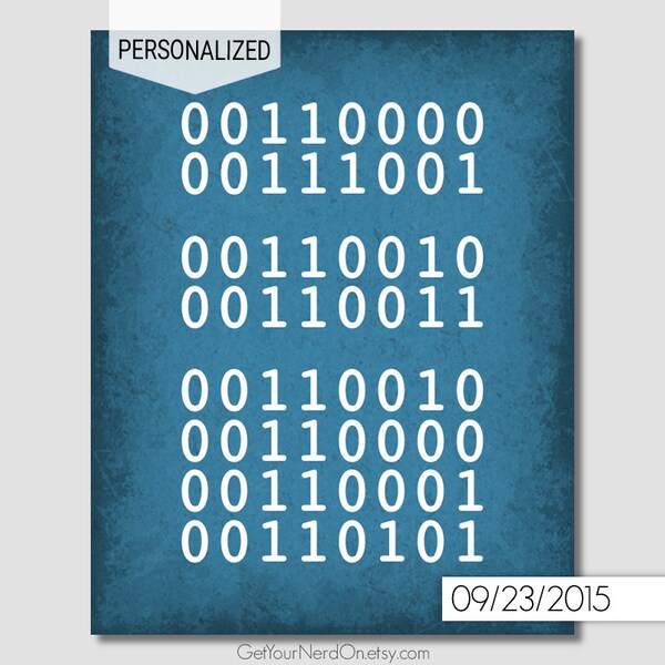 Binary Code - Etsy