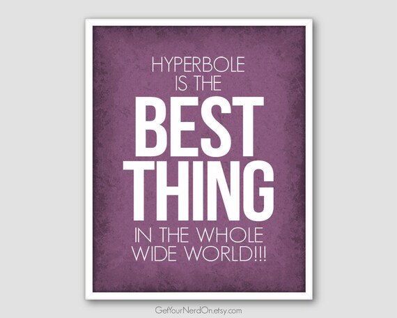Hyperbole Poster