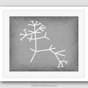 Darwins Tree of Life Poster, Science Classroom Print, Nerdy Home Decor ...