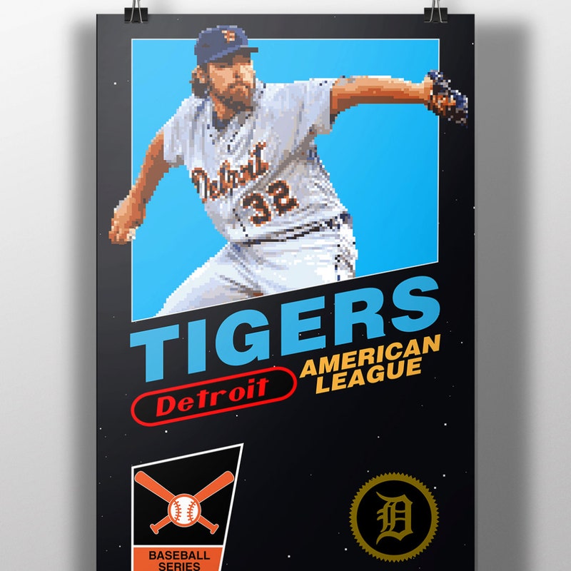 Detroit Tigers Art - Etsy
