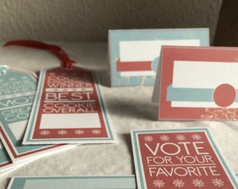 Cookie Exchange Voting Awards - Etsy