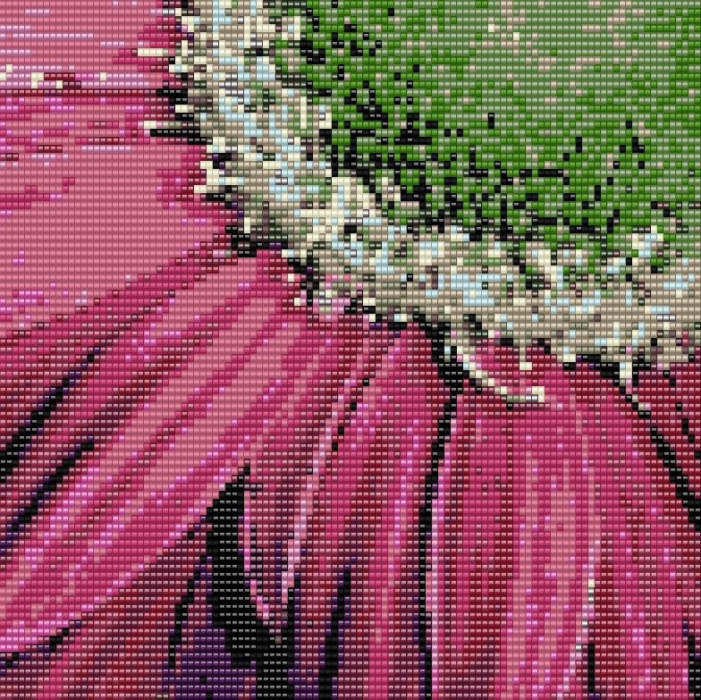 Daisy 6" X 6" Loomed Beading Pattern - Etsy