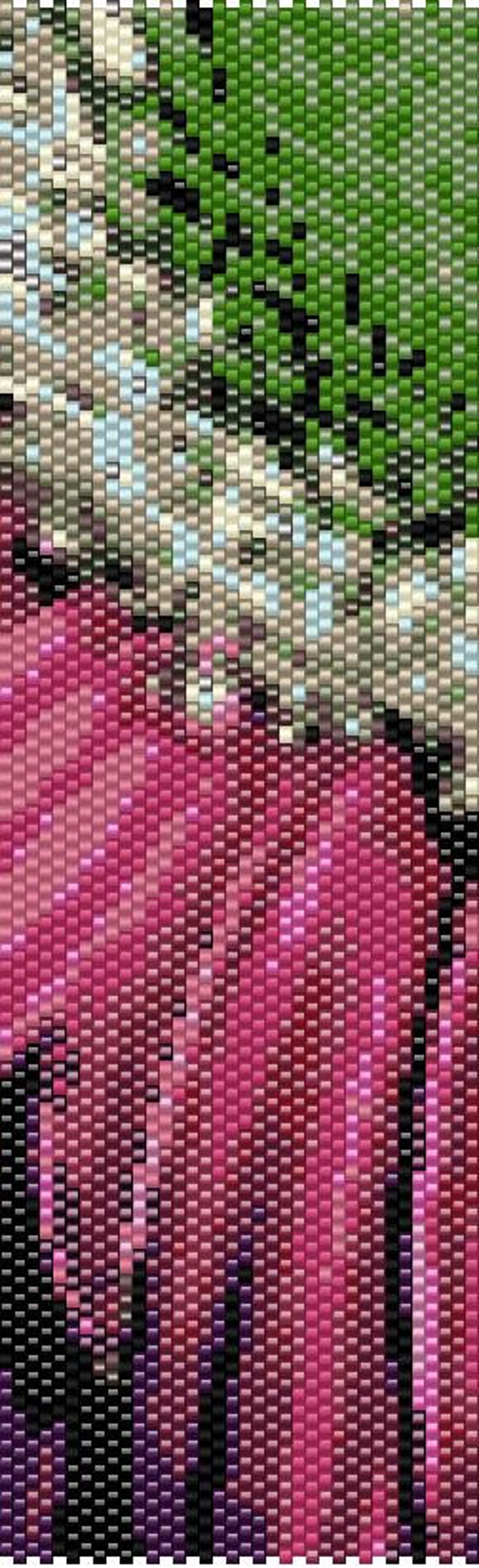 Daisy Peyote Cuff Beaded Bracelet Pattern - Etsy