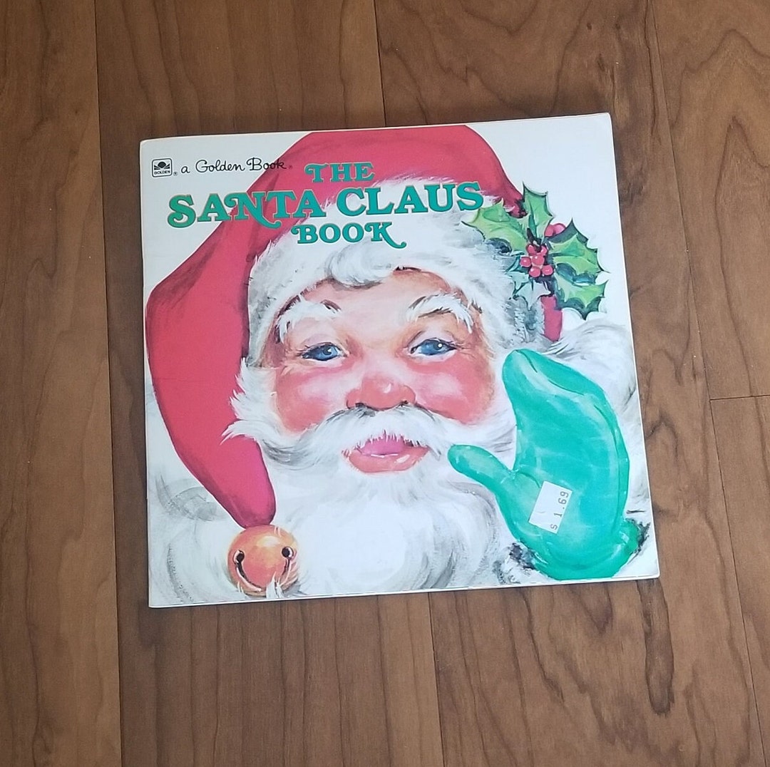 Vintage Christmas 1972 the Santa Claus Book - a Golden Book - Etsy