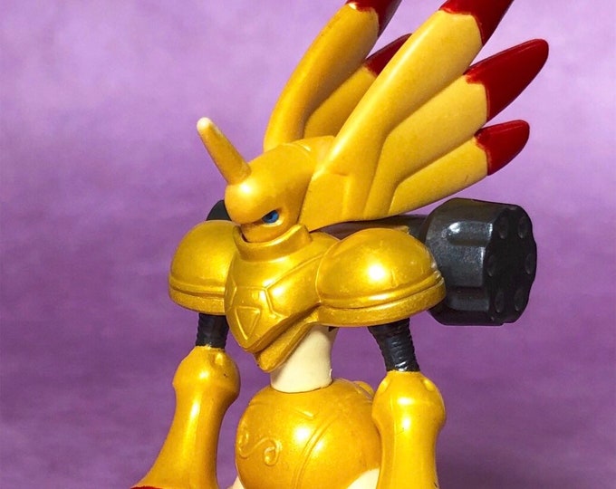 Digimon Golden Rapidmon 4" Action Figure Bandai 2000 - Etsy