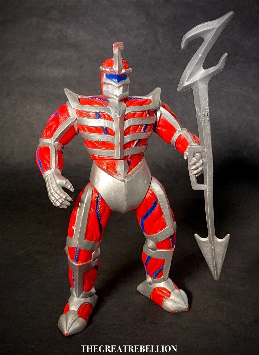 Mighty Morphin Power Rangers 8 LORD ZEDD Evil Space Alien Figure ...