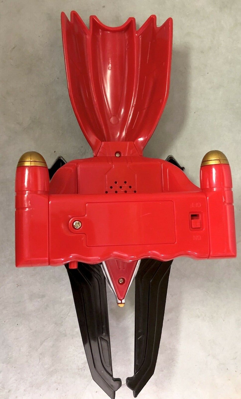 Power Rangers Wild Force Deluxe Jungle Blaster Red Falconator - Etsy