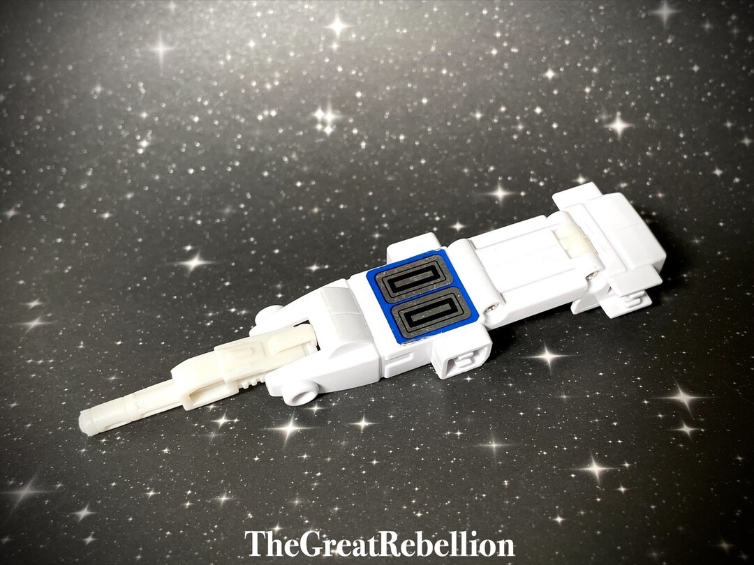 Power Rangers in Space Deluxe Astro Megazord Booster Gun Part Accessory ...