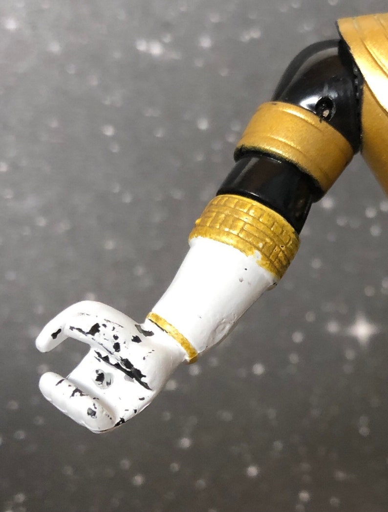 Power Rangers ZEO Staff Whirling 5.5 Gold Ranger Action | Etsy