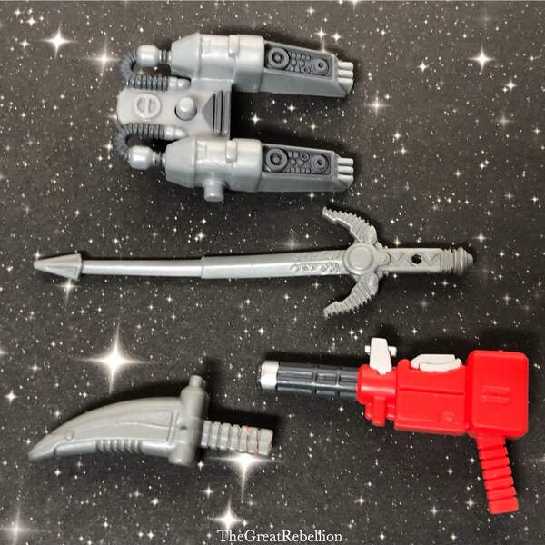 Power Rangers Lightning Collection Accessories - Etsy