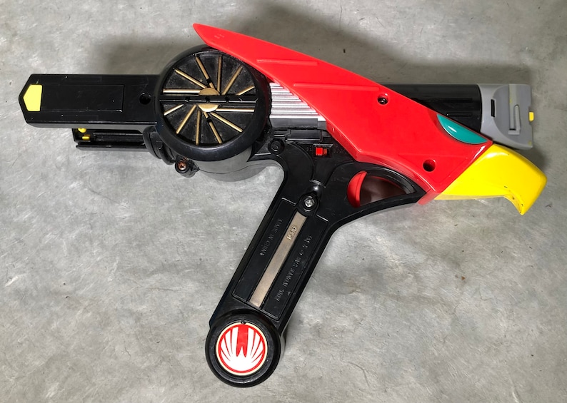 Power Rangers Ninja Storm Striker Red Hawk Blaster Weapon - Etsy