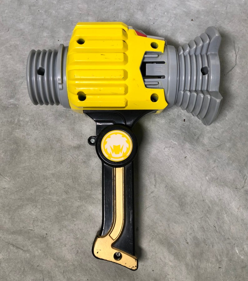 Power Rangers Ninja Storm Striker Yellow Lion Hammer Weapon - Etsy