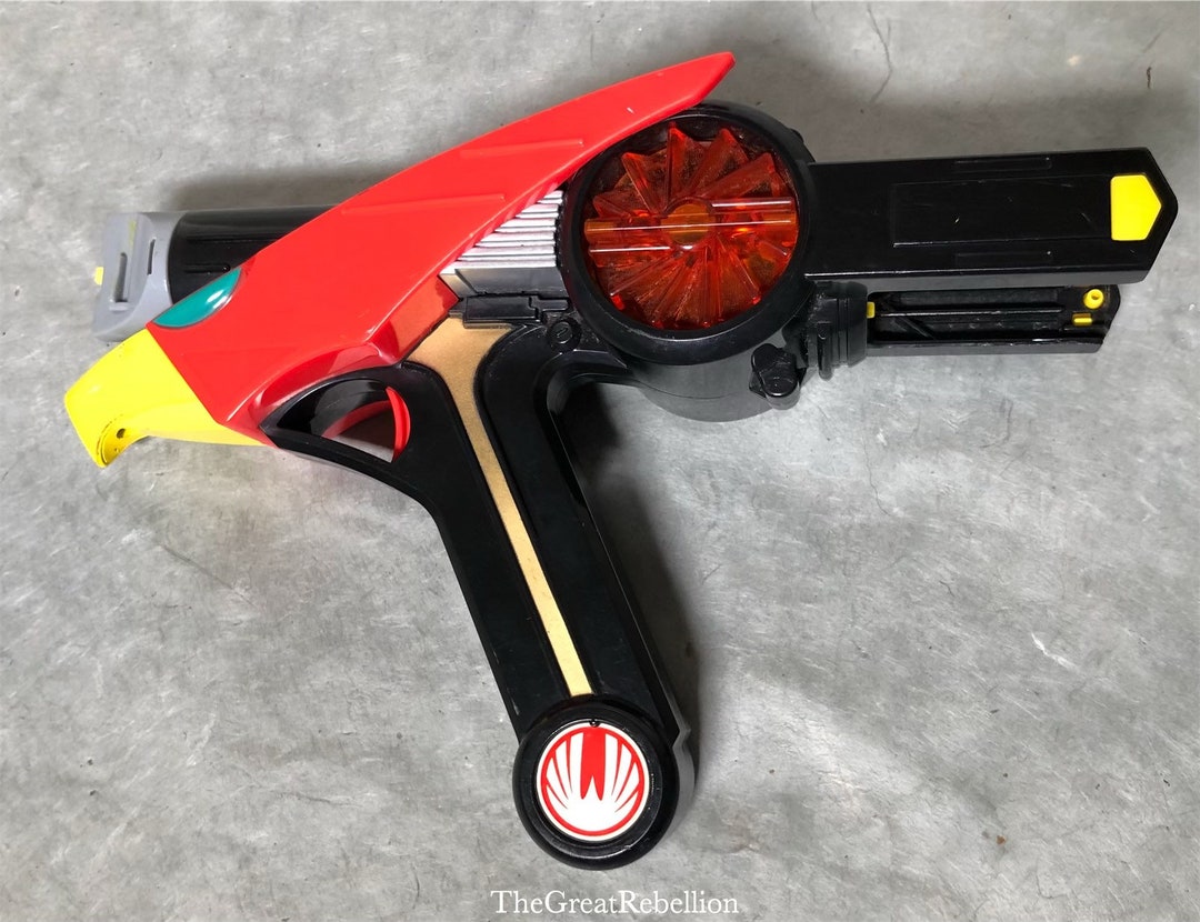 Power Rangers Ninja Storm Striker Red Hawk Blaster Weapon Cosplay Part ...