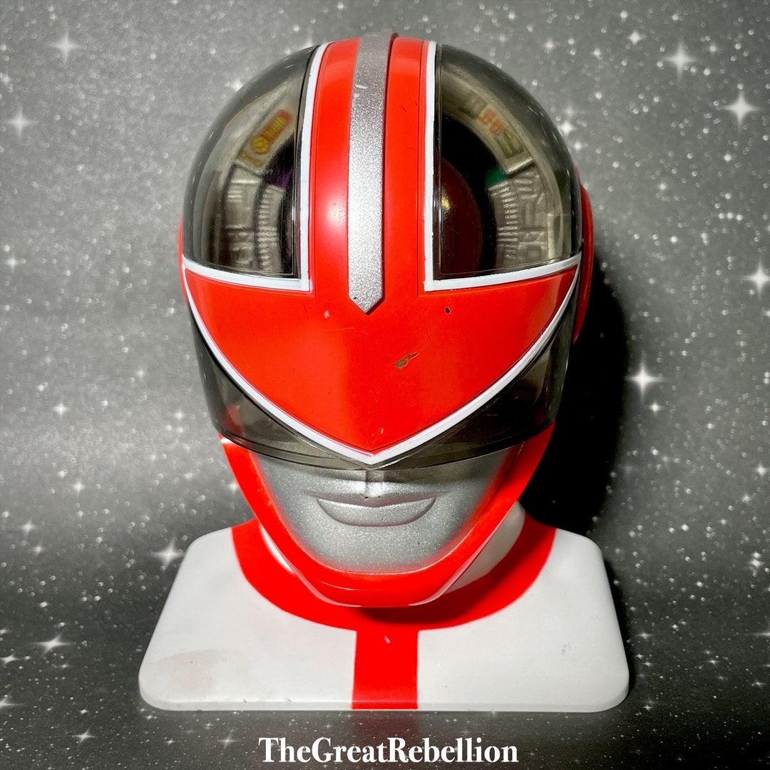 Power Rangers Time Force Red Ranger Deluxe Micro Playset Vintage Bandai ...