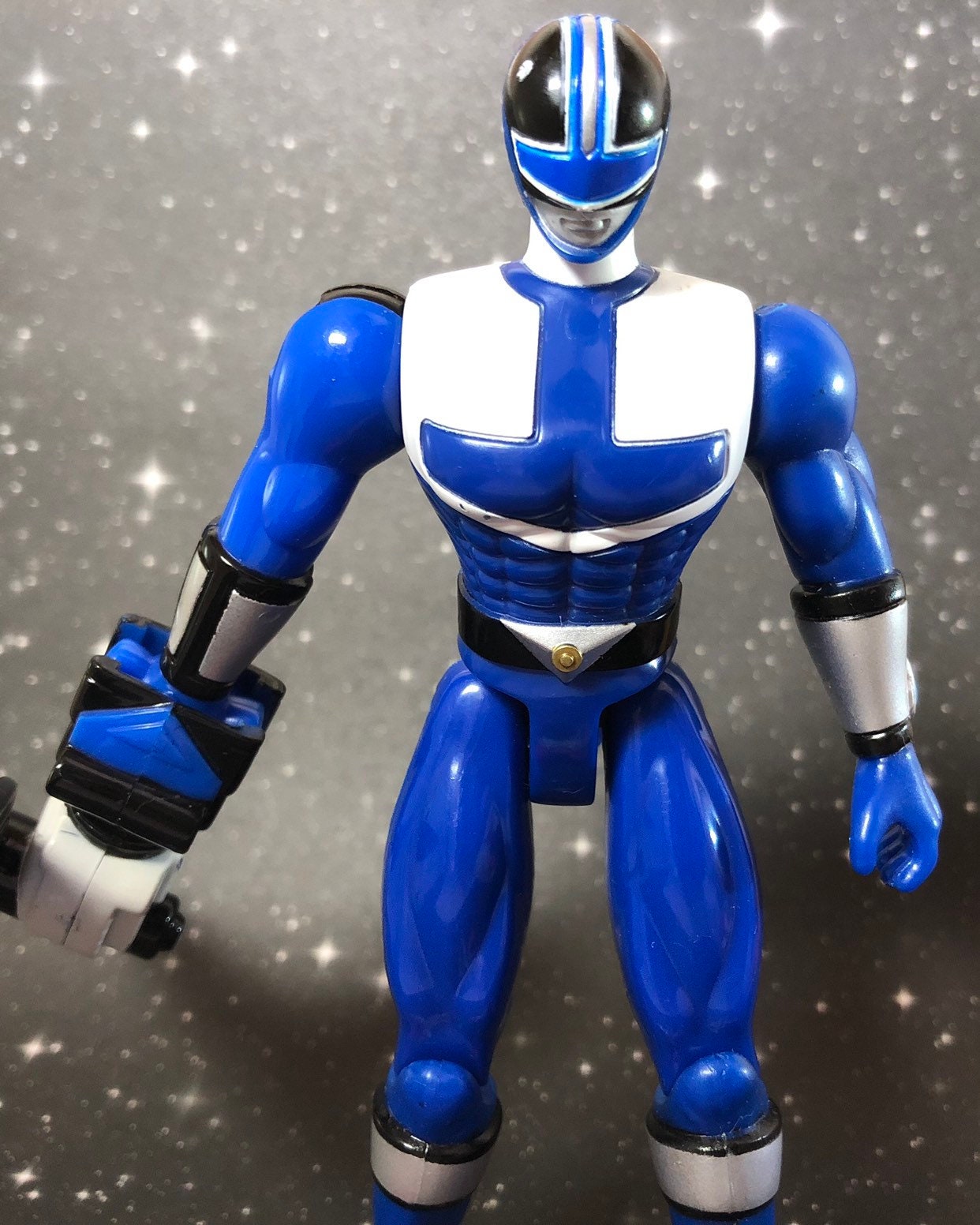 Power Rangers Time Force Blue Ranger TF vechter actie figuur | Etsy