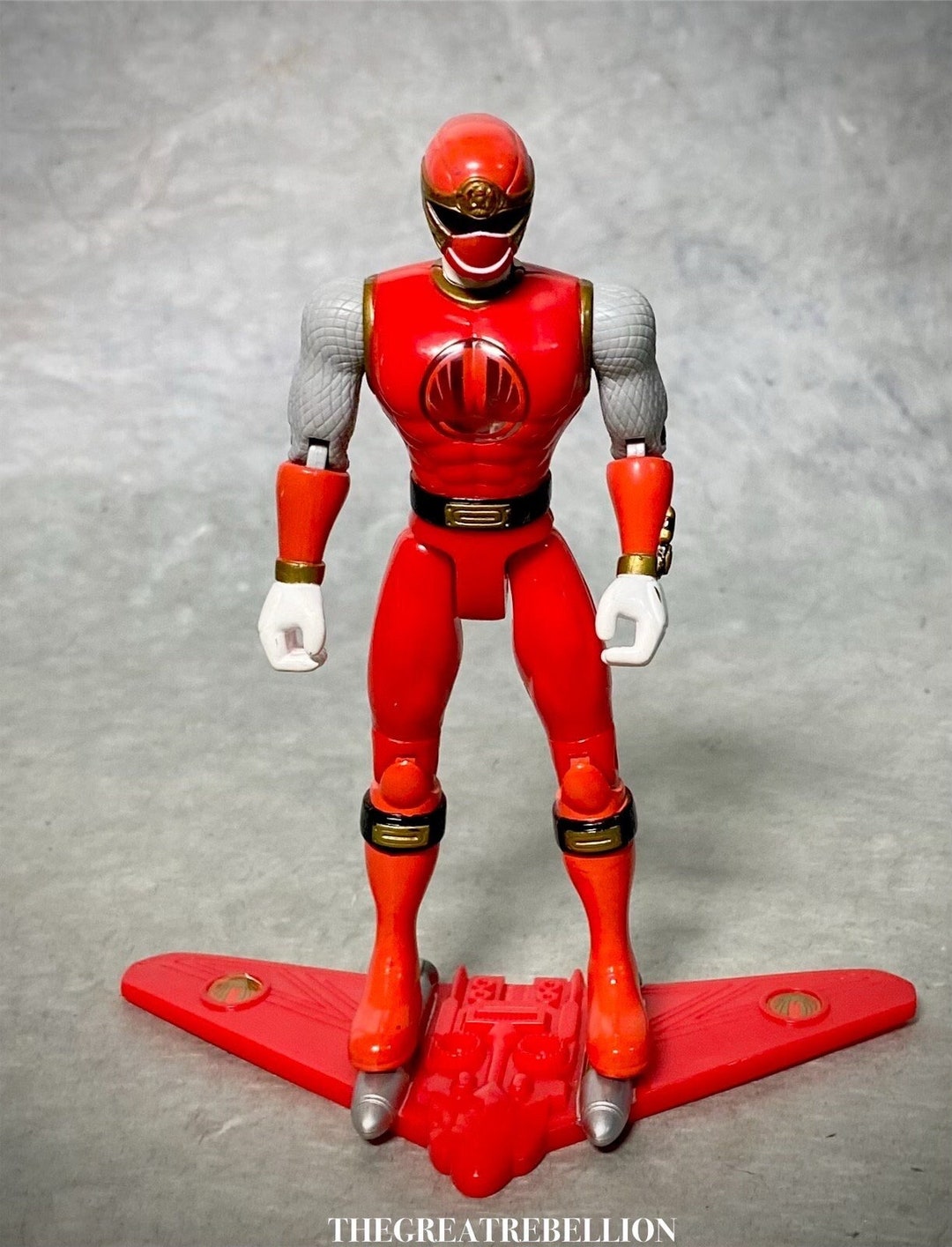 Power Rangers Ninja Storm Red Wind Ninja Flash Ranger Action Figure ...