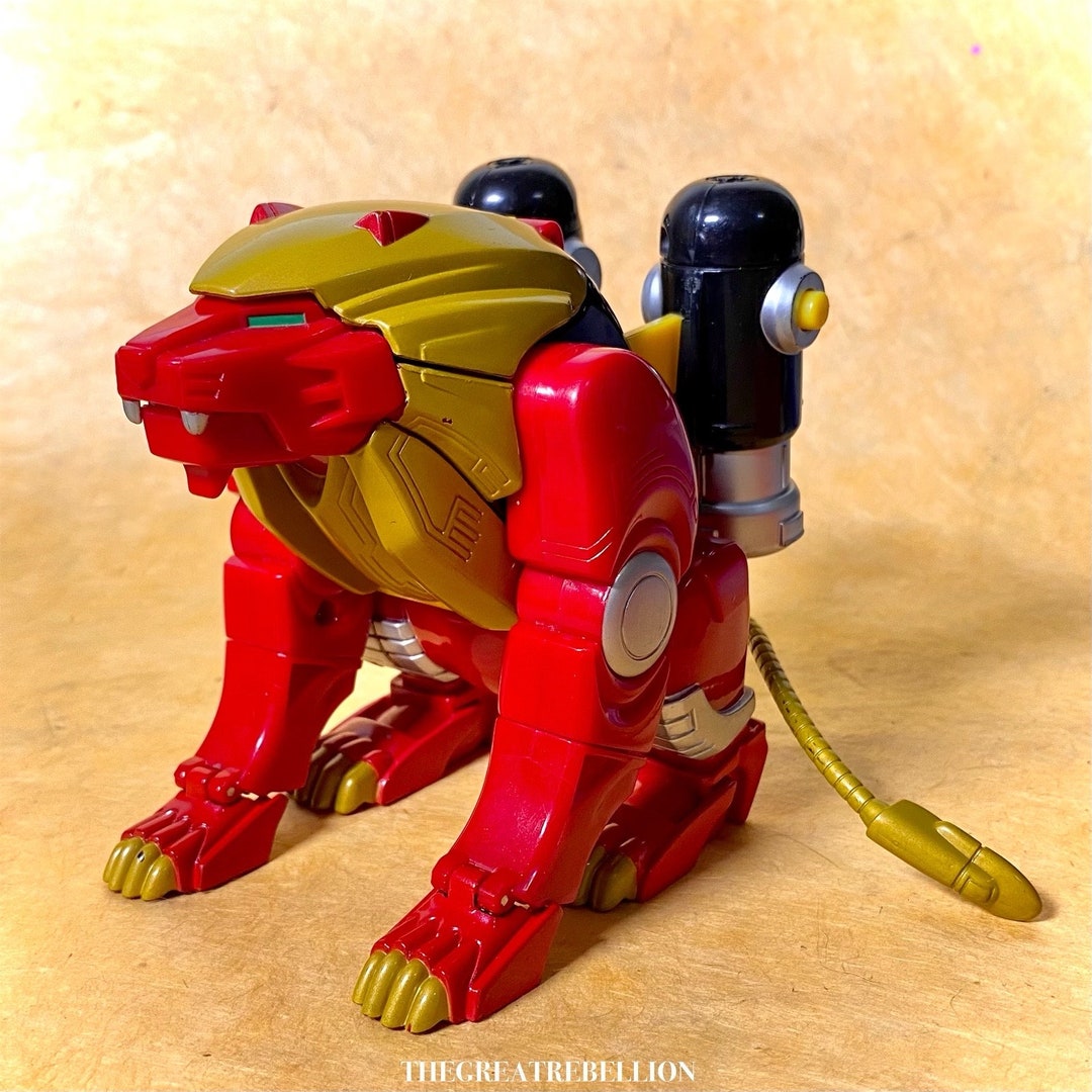 Power Rangers Wild Force Deluxe Lion Fang Micro Mini Figure - Etsy UK