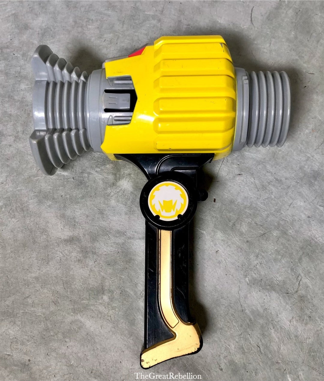 Power Rangers Ninja Storm Striker Yellow Lion Hammer Weapon Cosplay ...