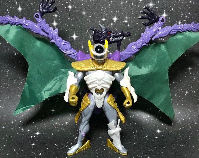 Power Rangers in Space Silver Battlized Ranger Action Figure 1997 ...