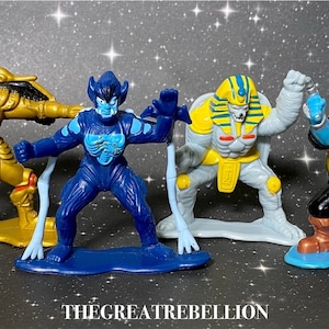 Mighty Morphin Power Rangers Evil Space Alien Collectible 3 Mini Figure ...