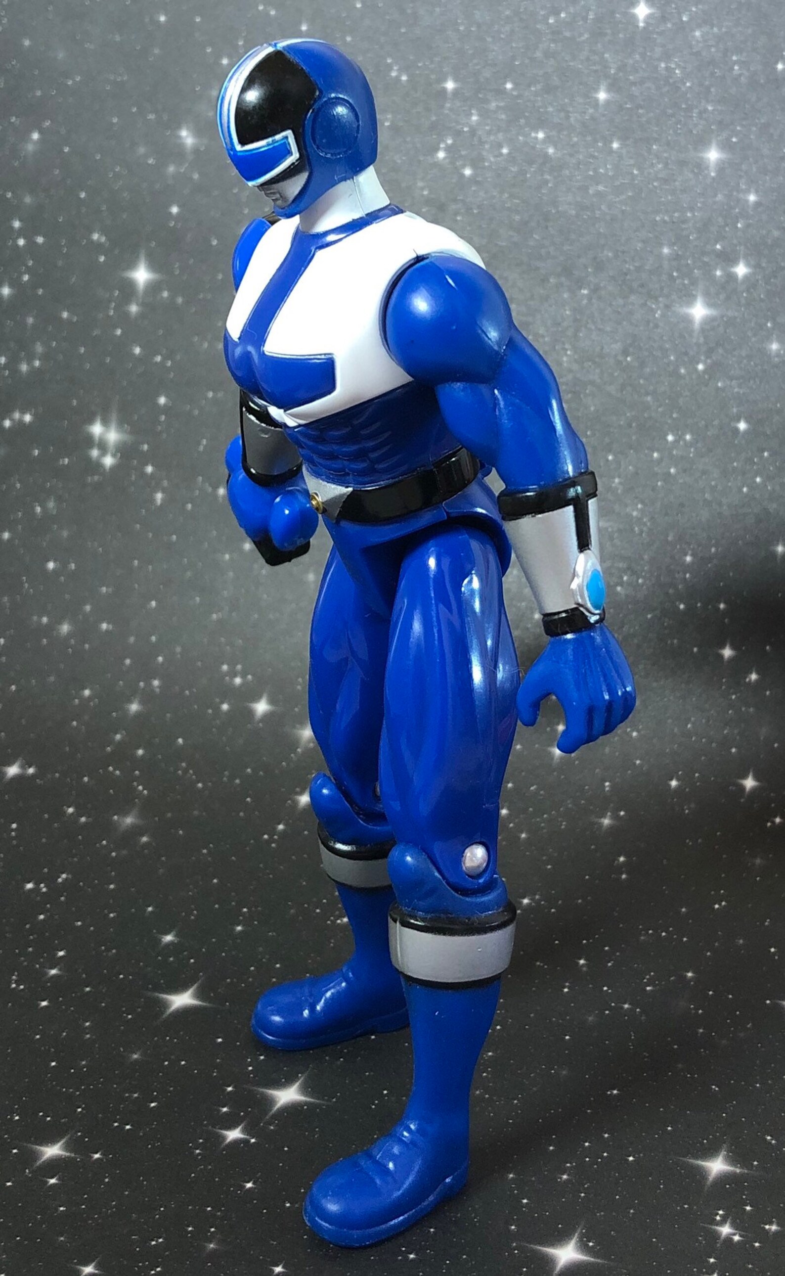 Power Rangers Time Force Blue Ranger TF vechter actie figuur | Etsy