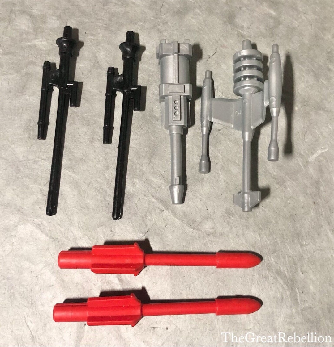 Fisher Price Construx Military Space Series Gun Red Missiles Lot Vintage - Etsy