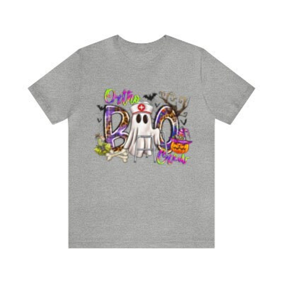 Orthopedic Office Halloween Tee - Ortho Boo Crew Shirt- Ortho Office ...