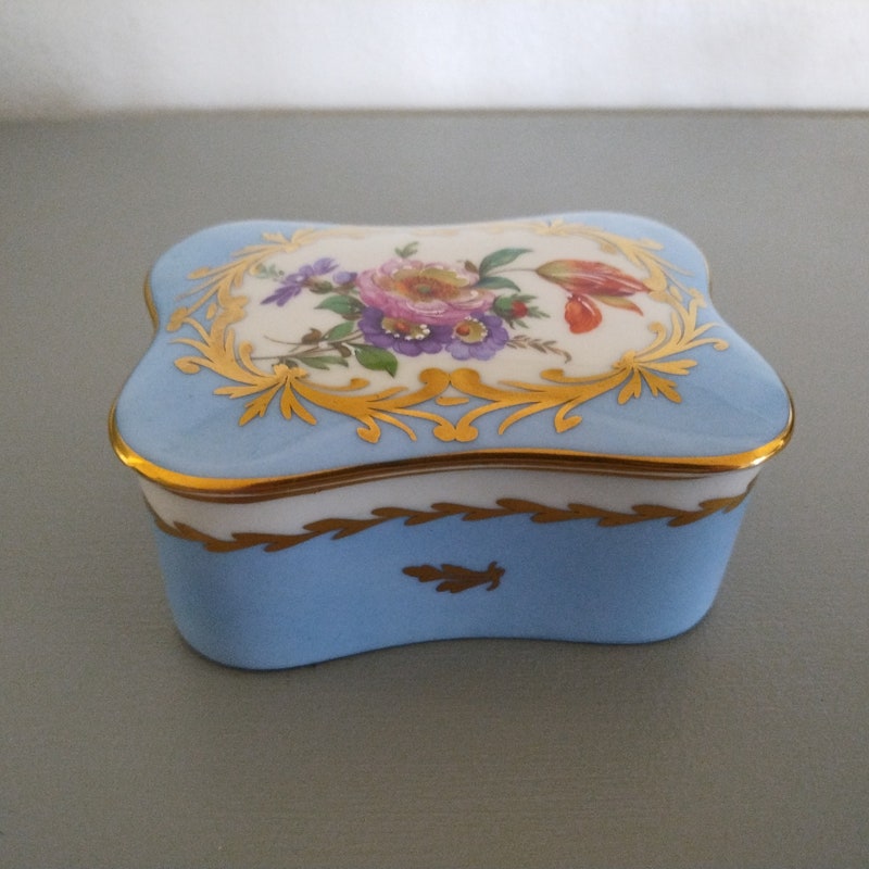 Porcelain Box - Etsy