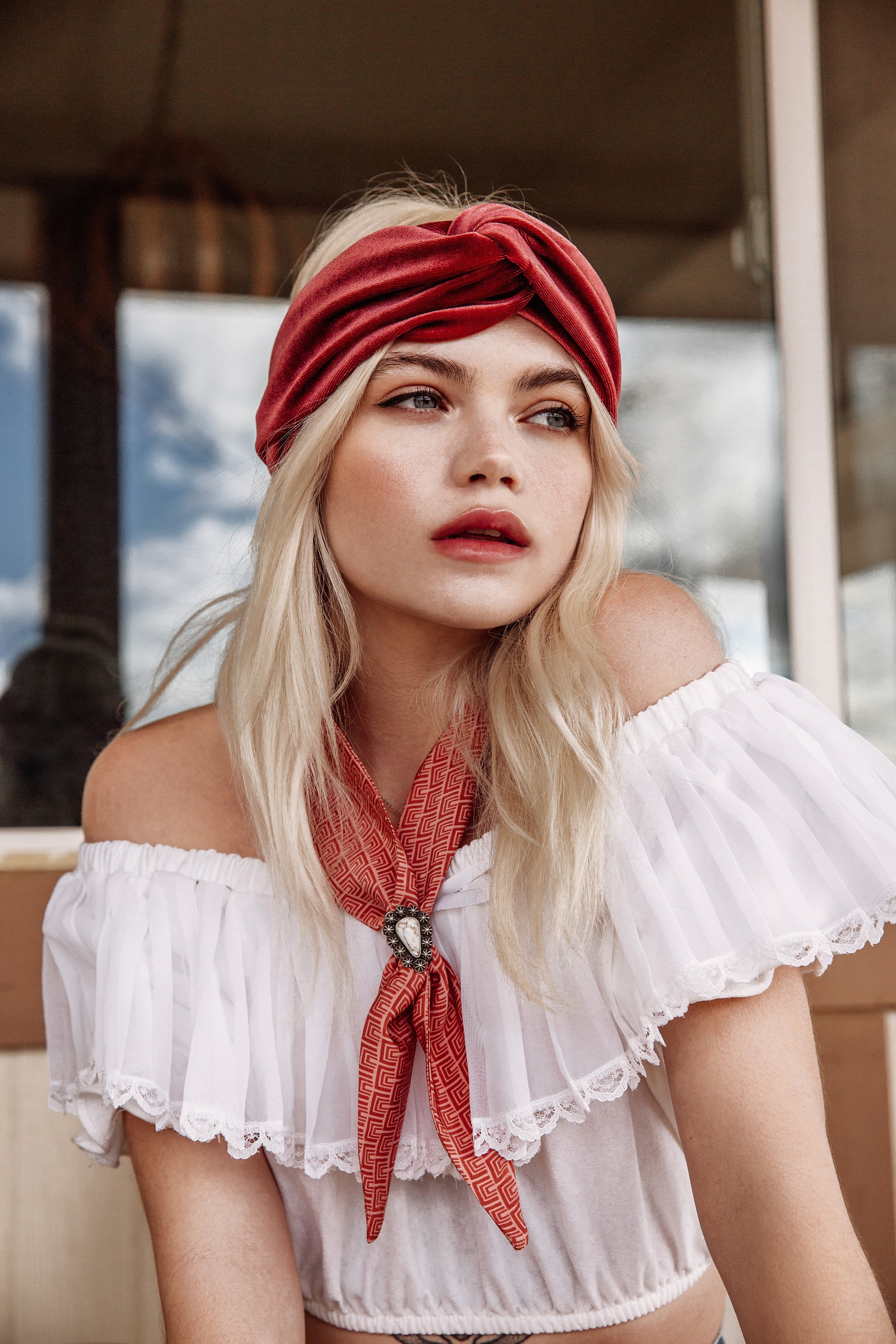 Silk Scarf Tie Highway Bandit | Etsy