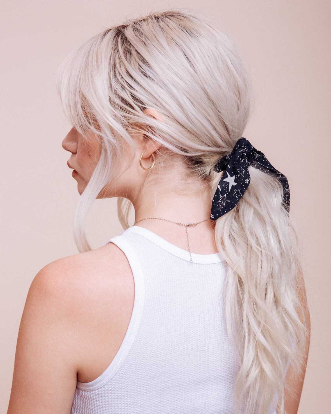 Scrunchie Tie Midnight Special - Etsy