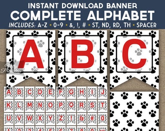 Printable Dog Banner | Etsy