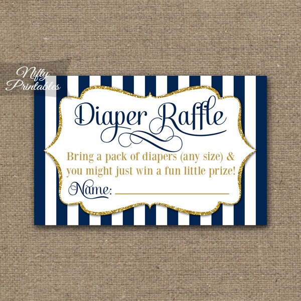 Blue Diaper Raffle - Etsy