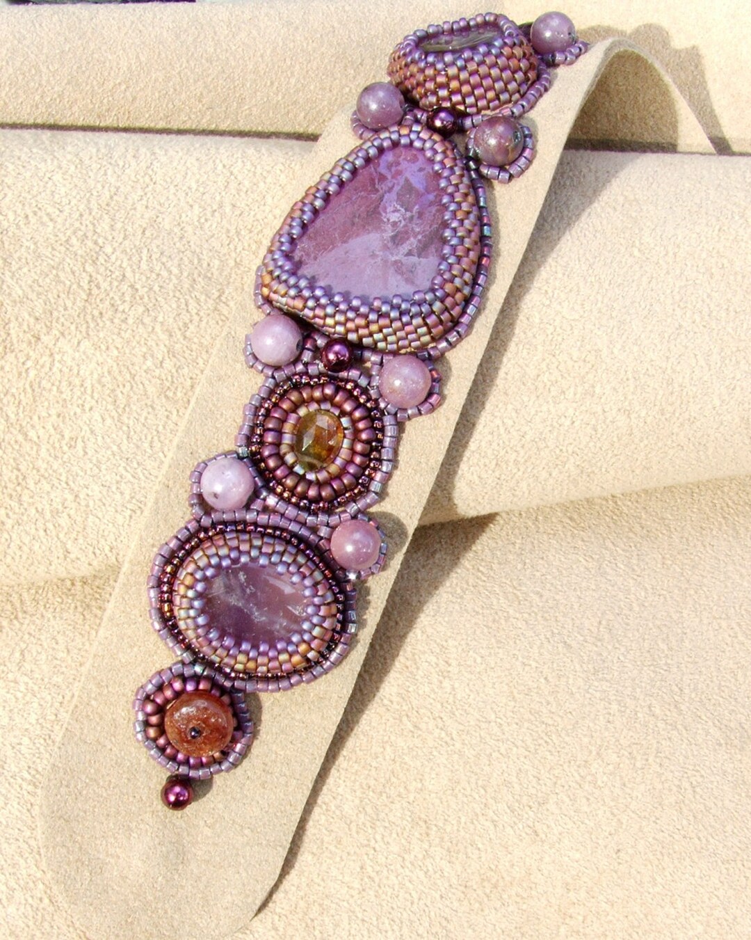 Jewelry Pattern, Bezelmania, Beadweaving Instructions, Bezels, Bead ...