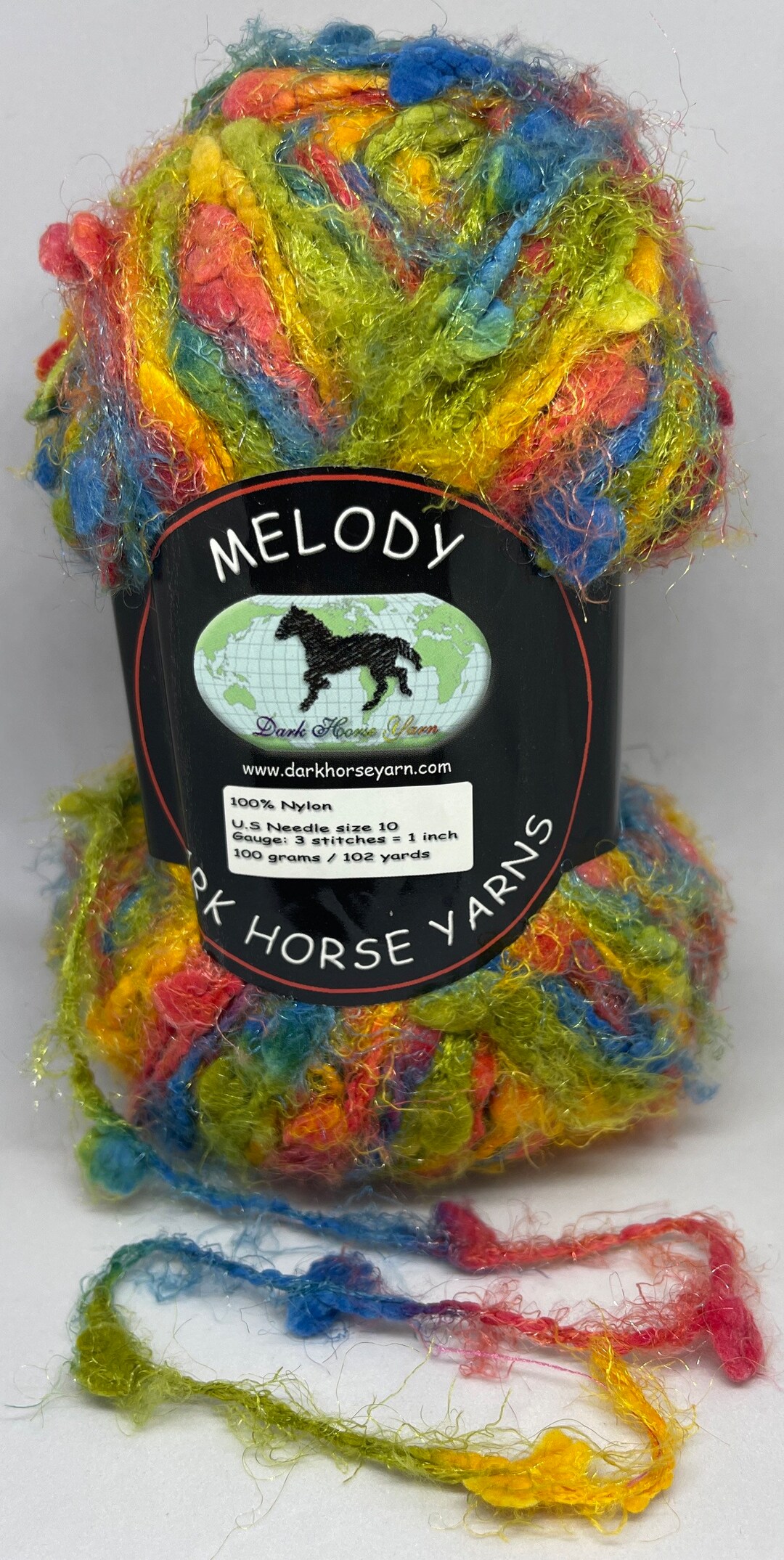 Bulky Nylon Yarn: Blue, Green, Red, Orange - 102 Yards - Etsy