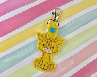Llama Head Snap Tab Embroidery Digital File Instant Download Key Fob ...
