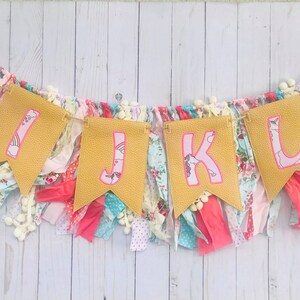 Complete Letter Alphabet and Number Banner Set Applique Embroidery ...