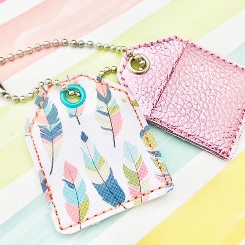 Quarter Keeper Embroidery Design Aldi Quarter Holder Key Fob - Etsy ...