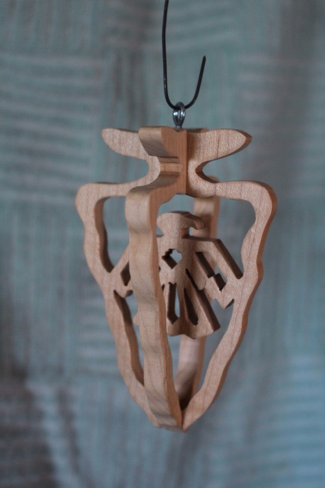 Tête de flèche sud-ouest en bois, ornement 3D, oiseau - Etsy France