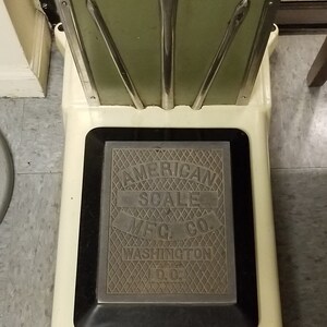 Local Pick up Vintage American Mfg Scale Company Washington DC Weigh ...