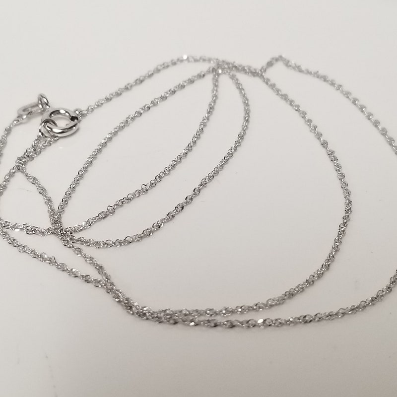 White Chain Link - Etsy