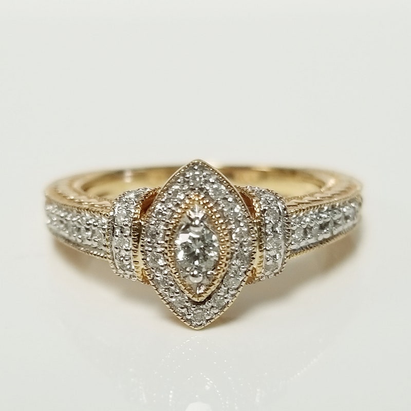 Estate Diamond Ring - Etsy