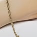 Sale 8 Estate 10k Yellow Gold 3mm Rope Twist Design Bracelet Sweetheart ...