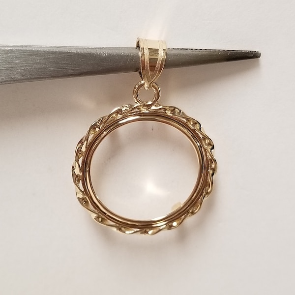 Coin Bezel Gold - Etsy