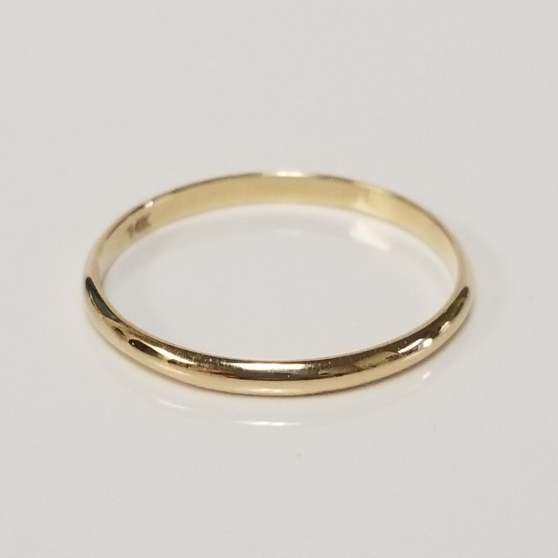14k Wedding Ring - Etsy