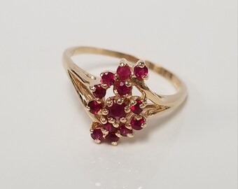 Ruby Waterfall Ring | Etsy