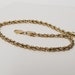 Sale 8 Estate 10k Yellow Gold 3mm Rope Twist Design Bracelet Sweetheart ...