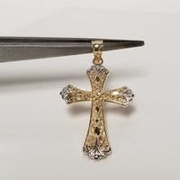 French Enamel Cross Pendant and Chain Cross Marked France - Etsy Canada