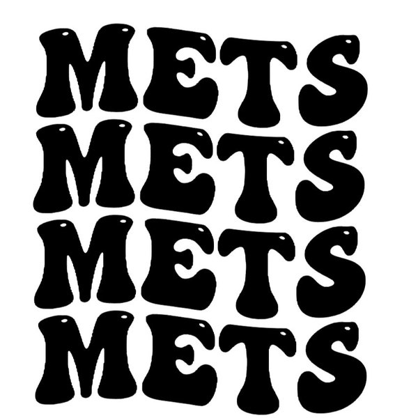 Mets Font - Etsy