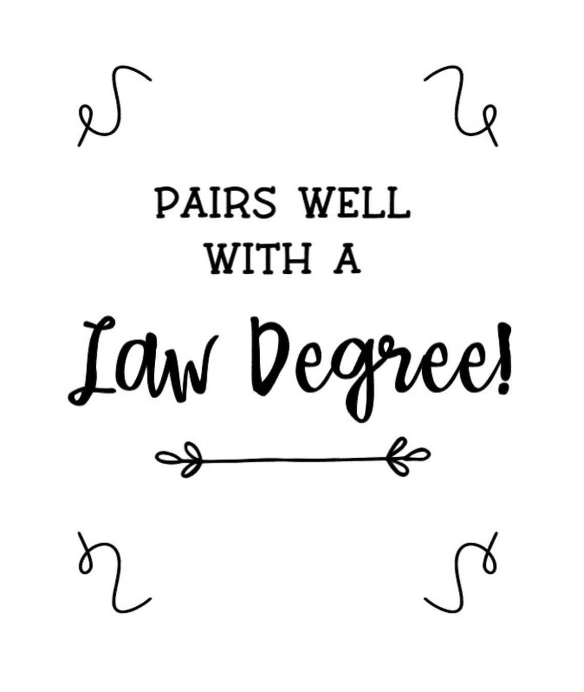 Law School Graduation SVG, Lawyer SVG for Cricut, Meet You at the Bar ...